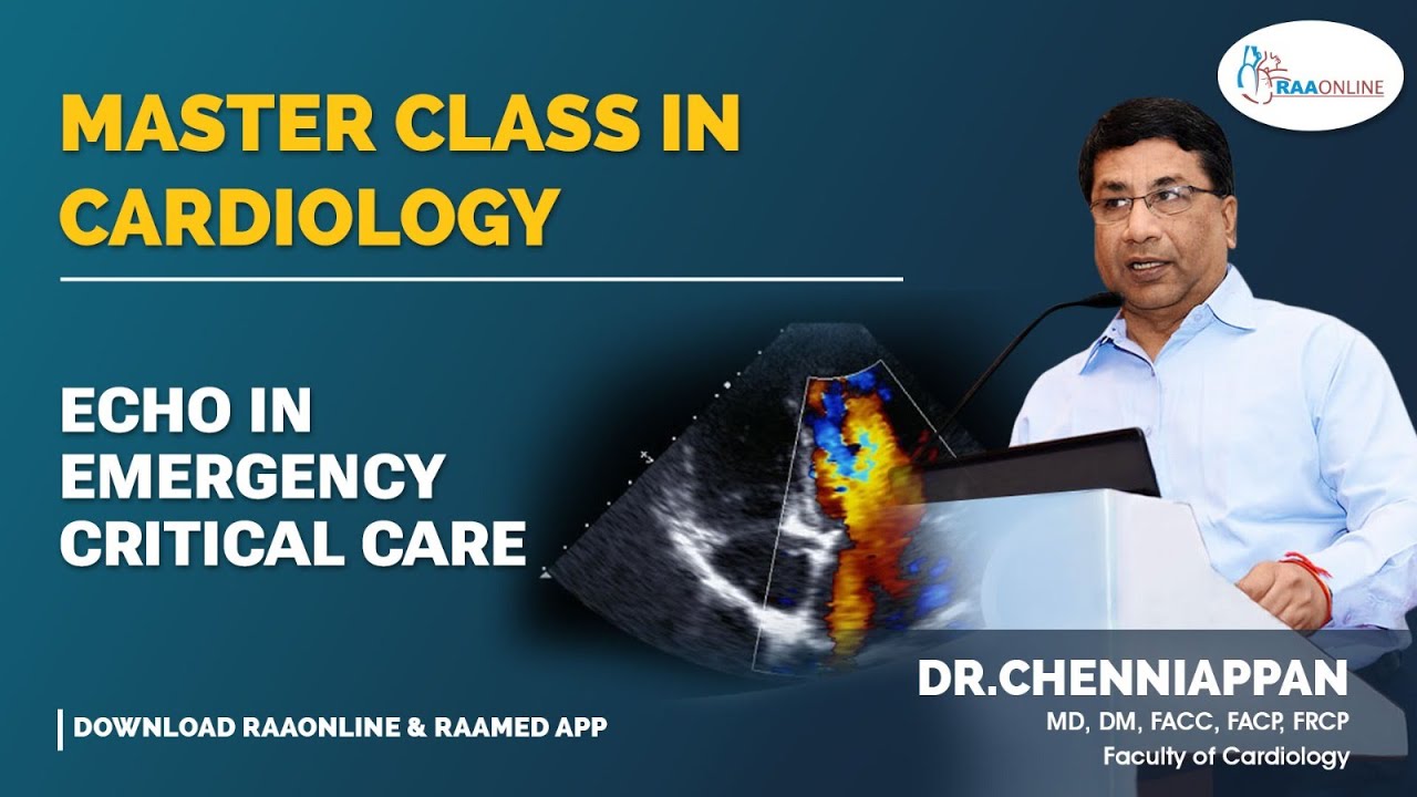 ECHO in Emergency Critical Care - Master Class in Cardiology - YouTube