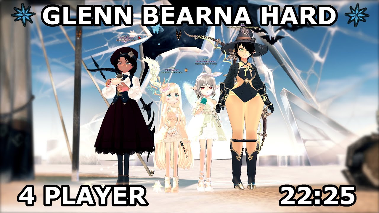 Mabinogi Glenn Bearna Hard Mode 4P - YouTube