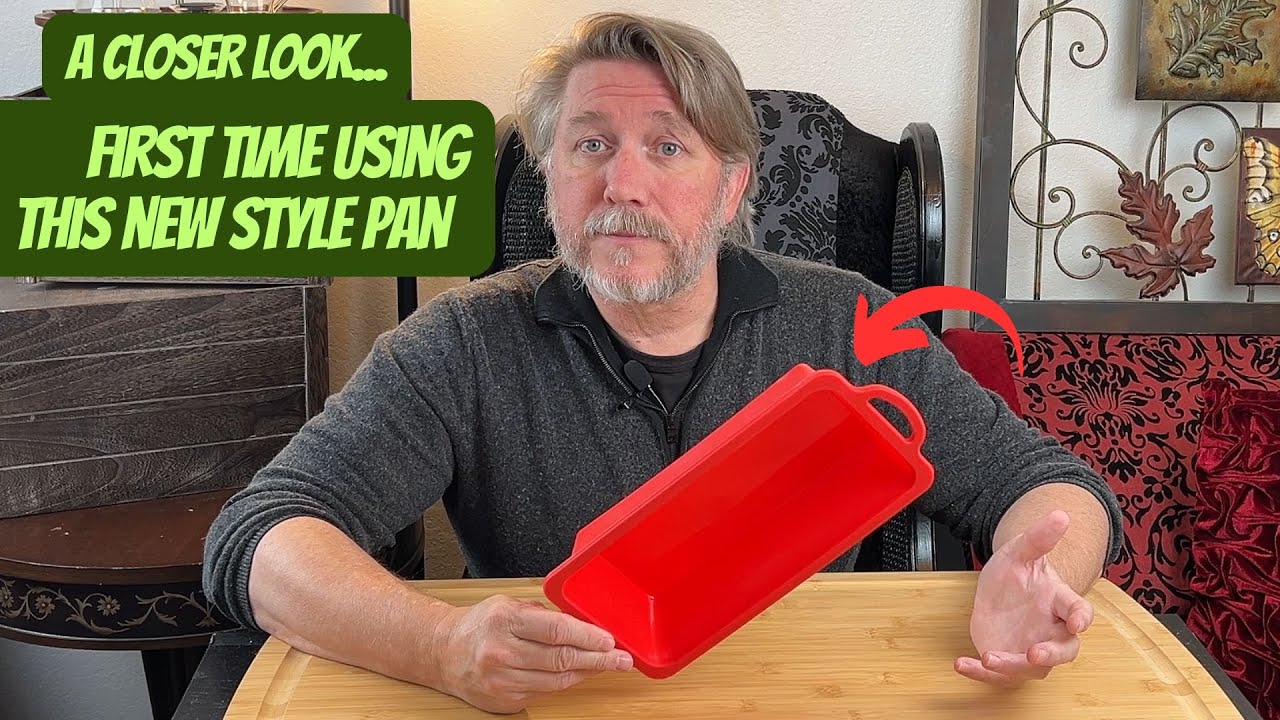 Trying out a Silicone Bread Loaf Pan... it's definitely weird (but is it good?) - YouTube