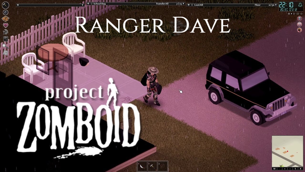Project Zomboid - Ranger Dave - Part 4 - Finding a car! - YouTube
