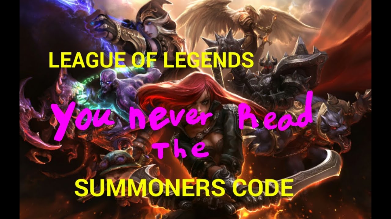 Summoner's Code | League Of Legends - YouTube