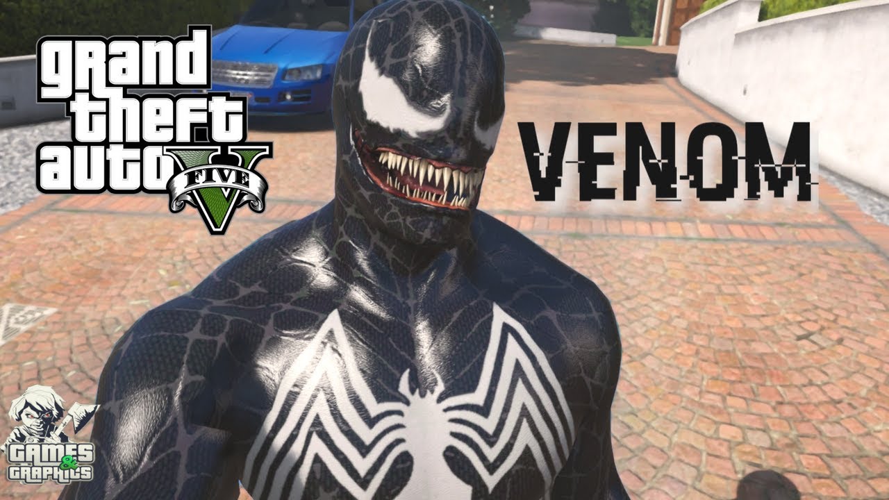 NEW VENOM (FROM MOVIE) GTA 5 PC MODS - YouTube
