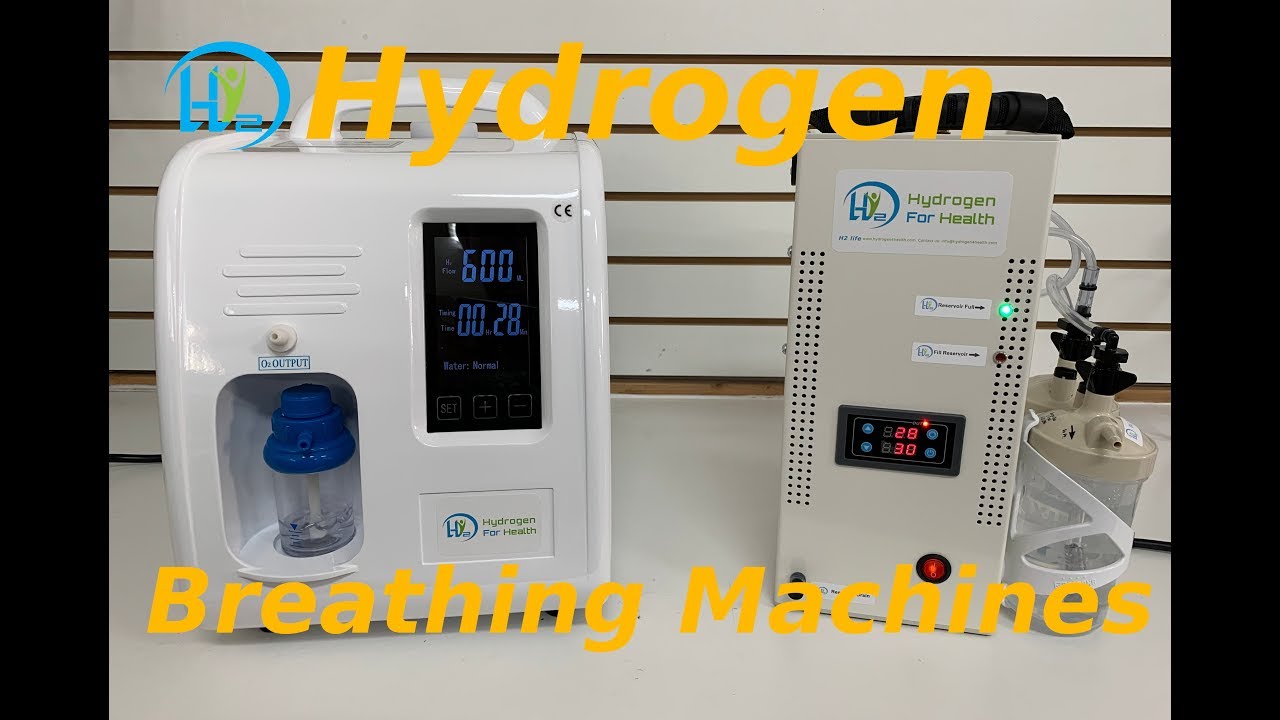 Hydrogen Breathing machines for inhaling H2 and Browns Gas - YouTube