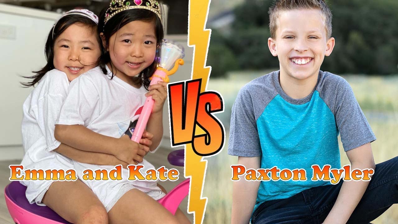 Paxton Myler (Ninja Kids Tv) VS Emma and Kate Kaji Stunning ...