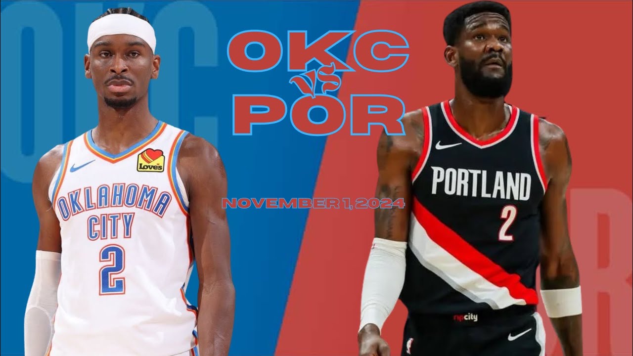 Oklahoma City Thunder vs Portland Trail Blazers Full Game Highlights ...