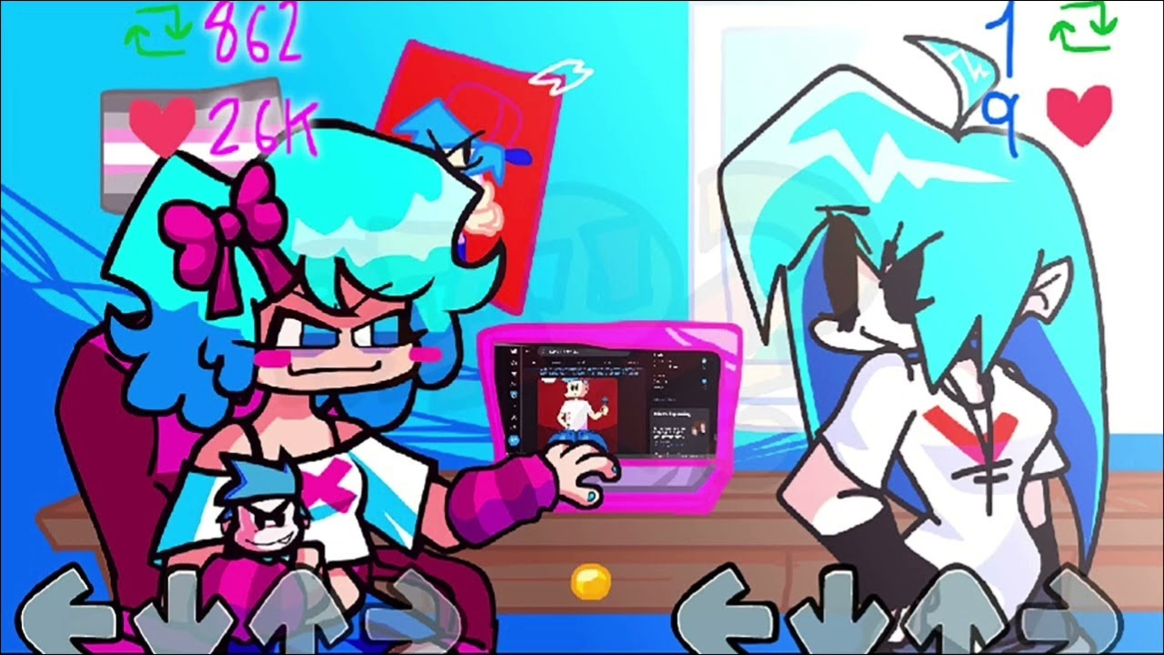 Fnf vs Miko : Birdapp Ost - YouTube