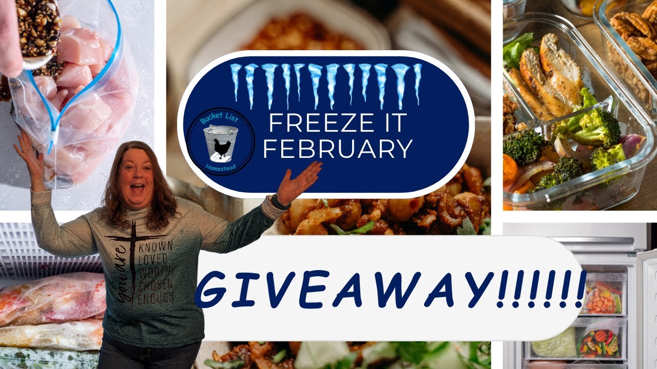 Freeze It February Giveaway!!!! - YouTube