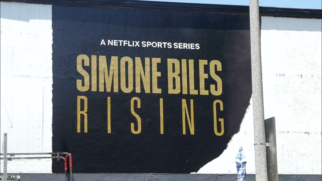 Simone Biles Rising Street Art Mural Melrose Avenue Los Angeles ...