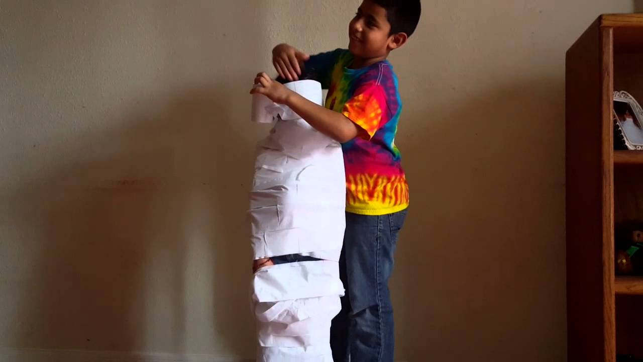 The Mummy Challenge - YouTube