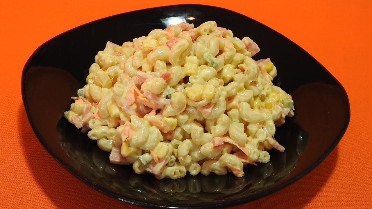 ENSALADA FRIA DE CODITOS | SOPA FRIA - YouTube