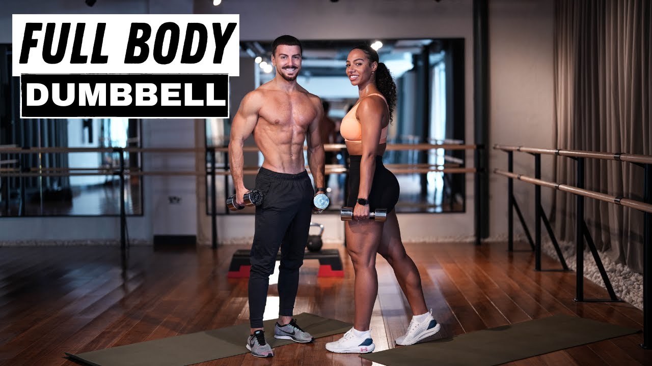 Full Body Dumbbell Workout Rowan Row Ft Bodied By Xo Youtube