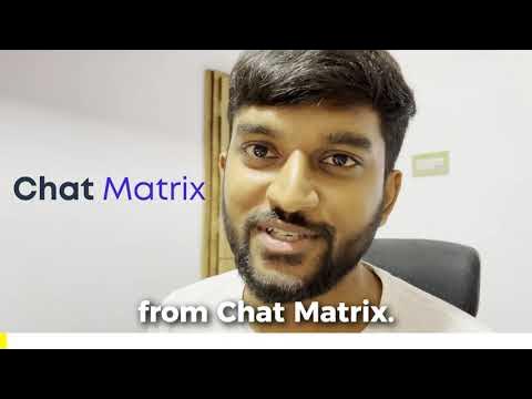 ChatMatrix X Buildspace - YouTube