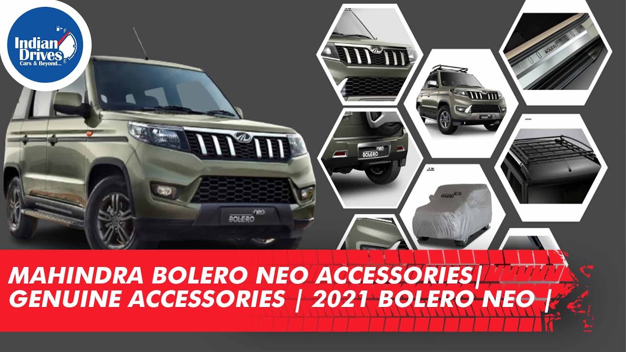 Mahindra Bolero Neo Accessories | Genuine Accessories | 2021 Bolero Neo ...