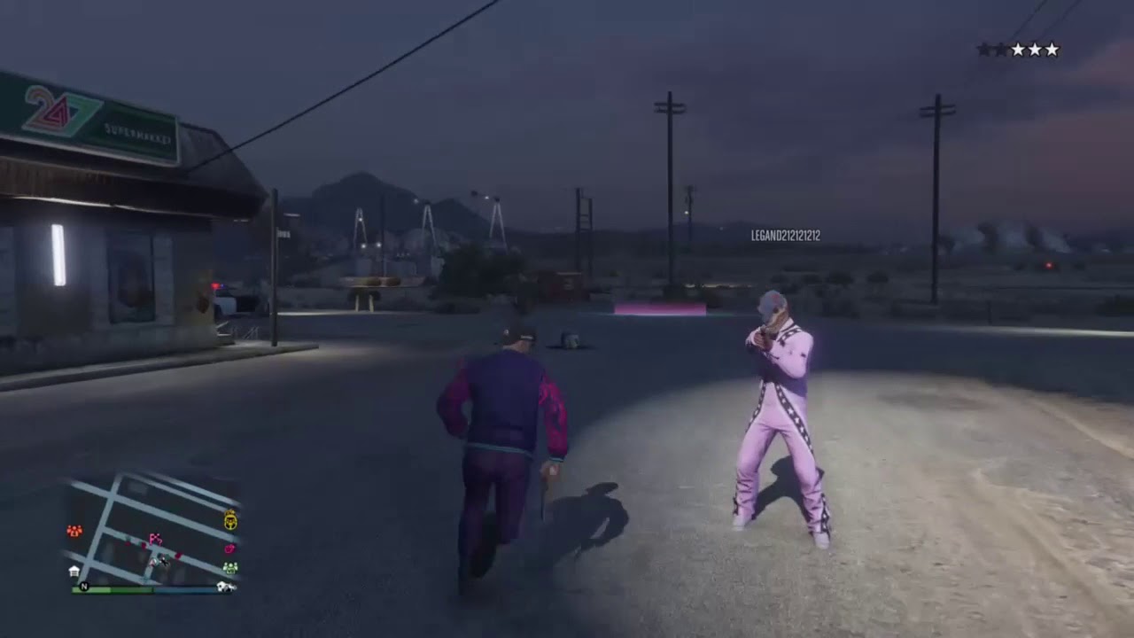 gta v fighting with Legand212121 - YouTube