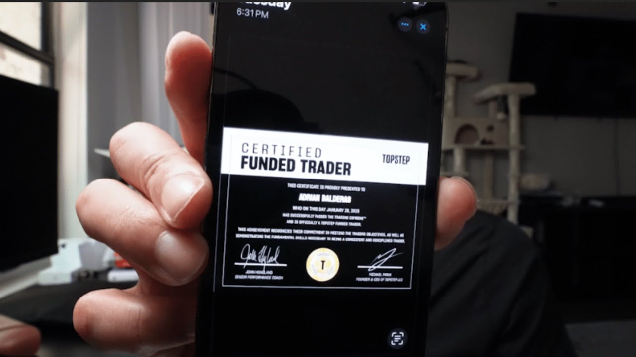 After 6 months I FINALLY did it... I Am Now A Certified Funded Trader ...
