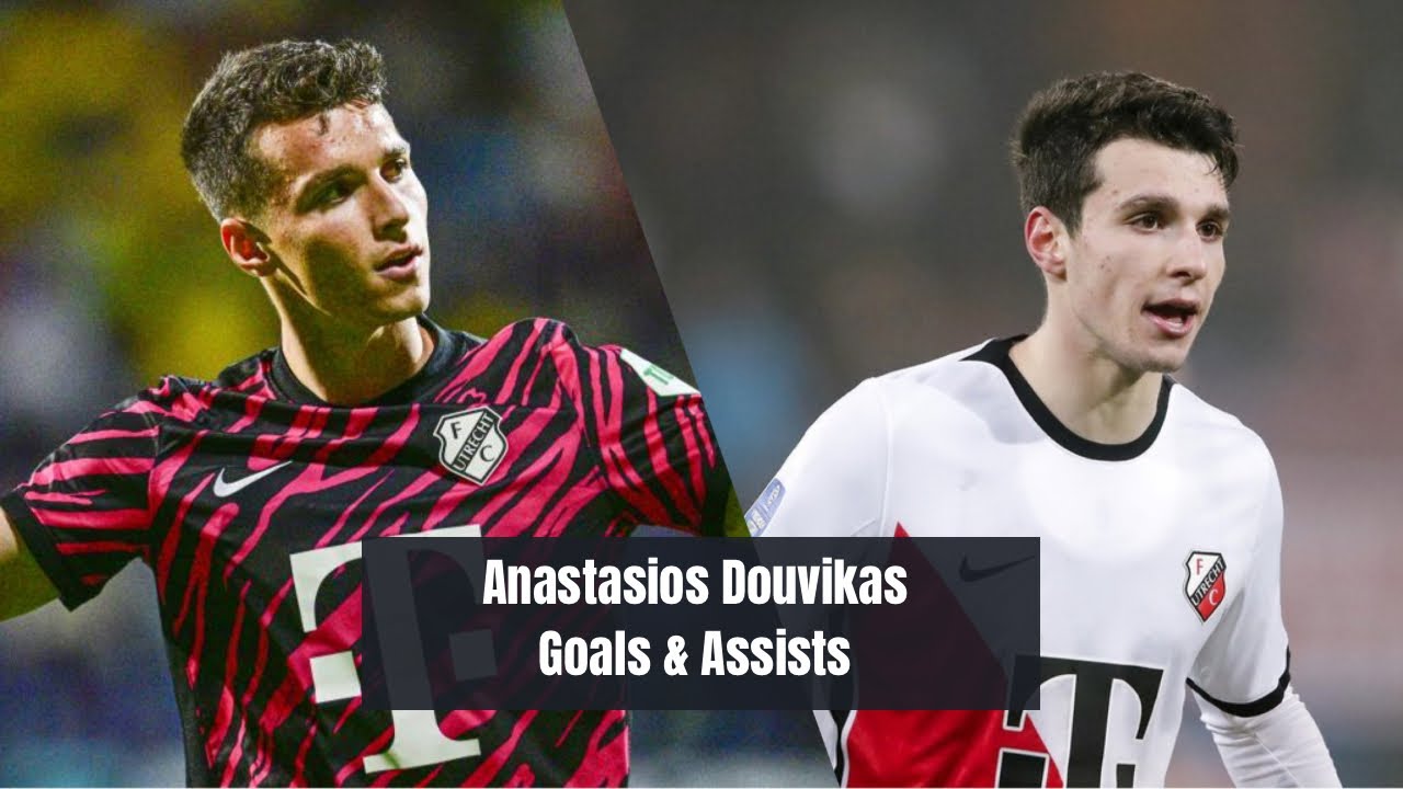 Anastasios Douvikas || All goals & Assists 2022/2023 • FC Utrecht - YouTube