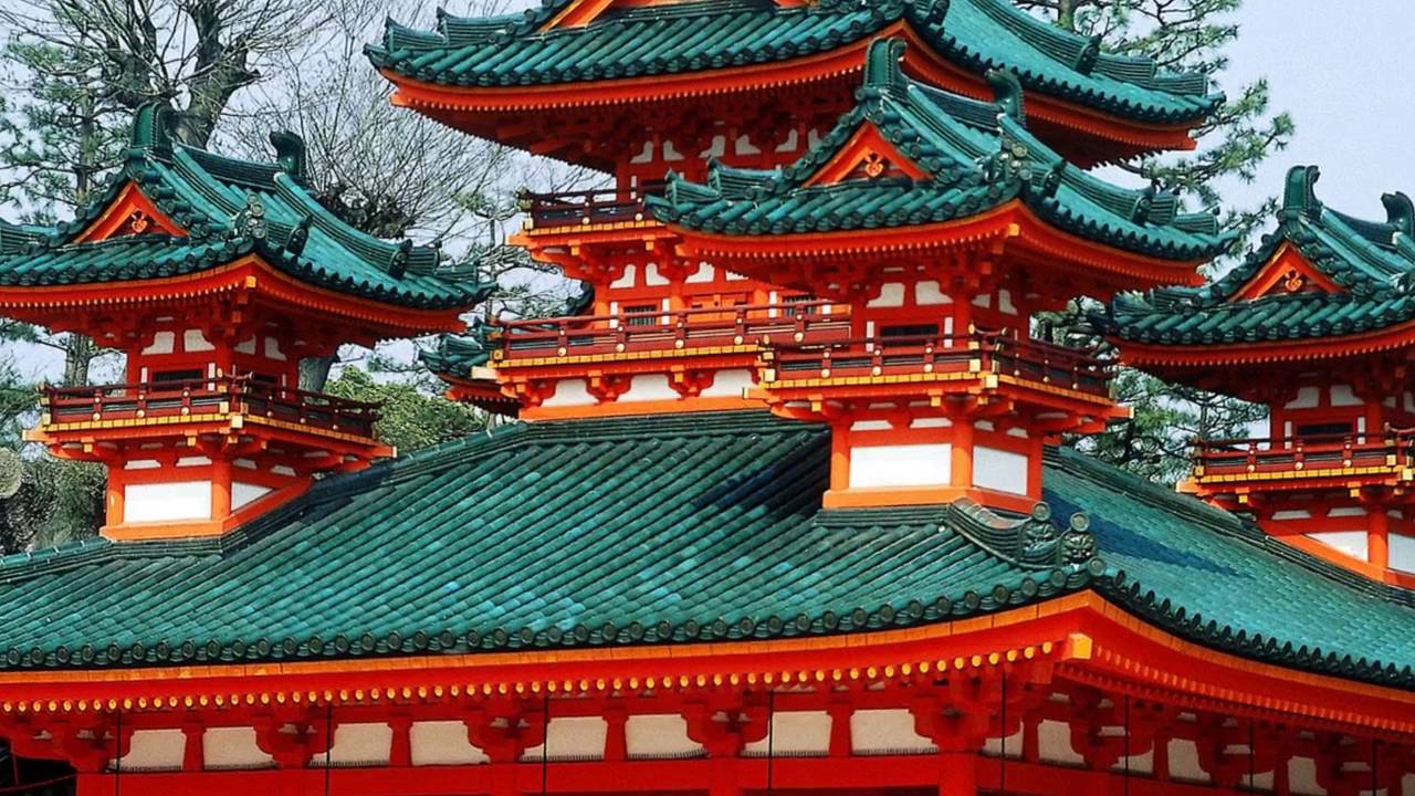 Beautiful Japanese architecture Asia - YouTube