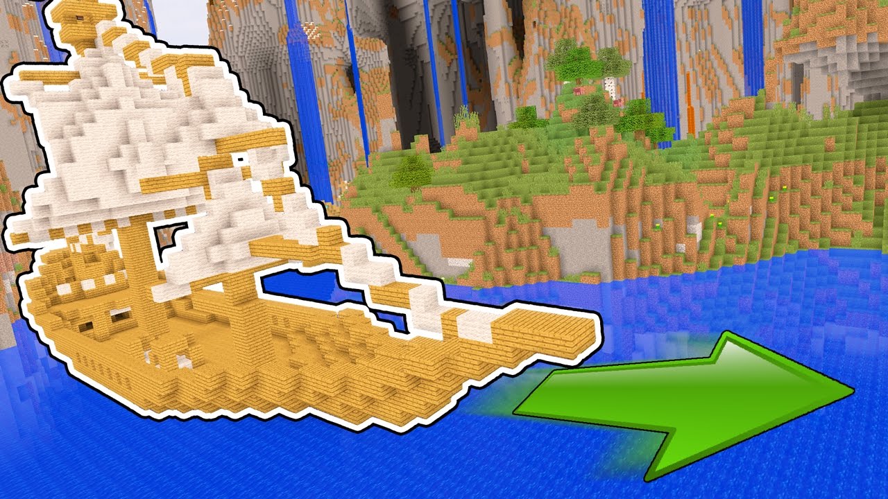 WORKING SHIPS IN MINECRAFT!! - YouTube