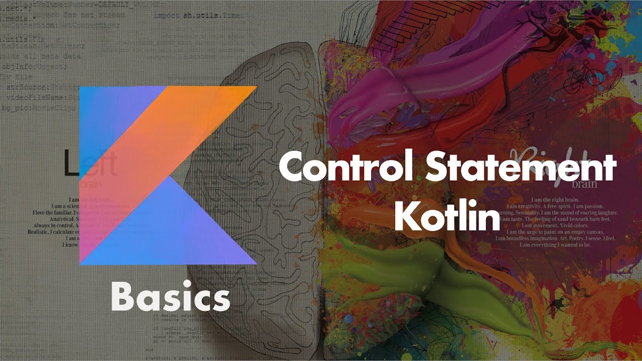 Control Statement Kotlin Basic Kotlin Tamil Youtube