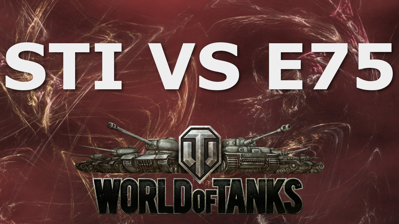 World of Tanks - STI vs two E75 - Windstorm - 9.16 - YouTube