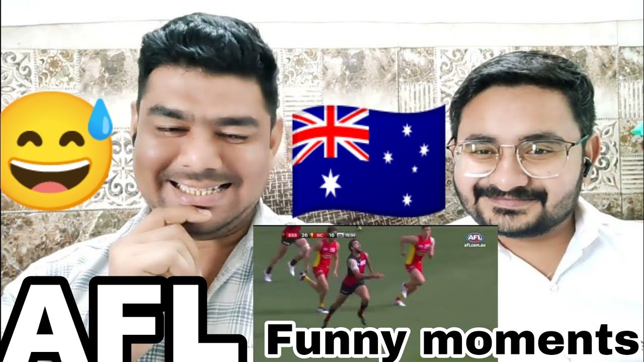 AFL Reaction | Funny Moments | Australian Footbal - YouTube