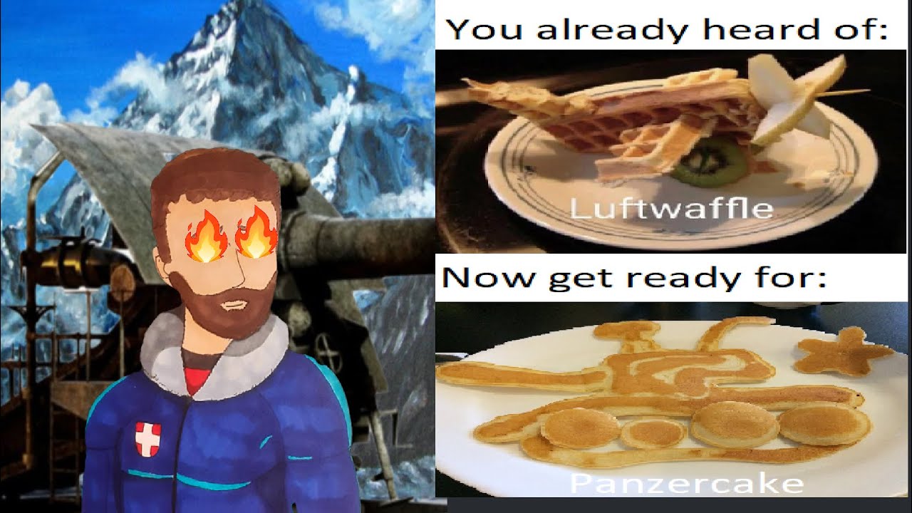 Luftwaffle? More Like Panzercake! - YouTube