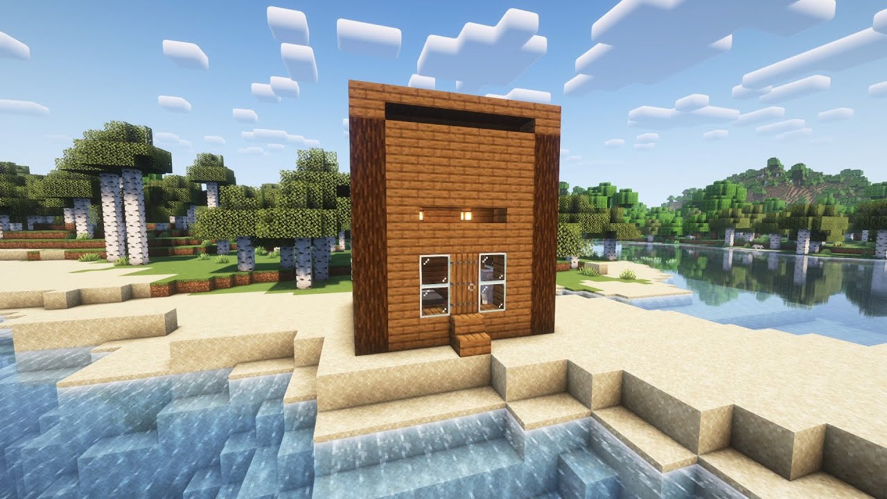 Minecraft Creative How To Make A Comfortable House - YouTube