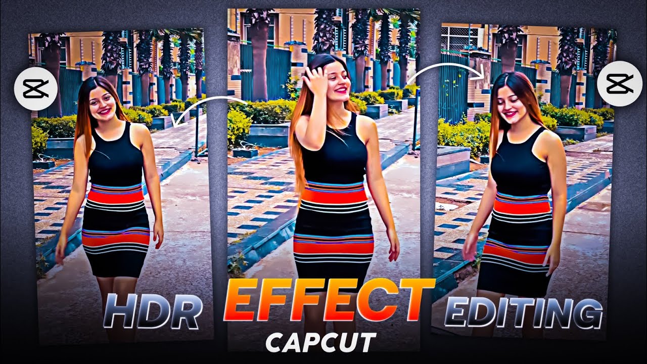 Hdr Effect In One Click | Hdr Effect Reels Video Editing In Capcut | Hdr Cc Effect - YouTube
