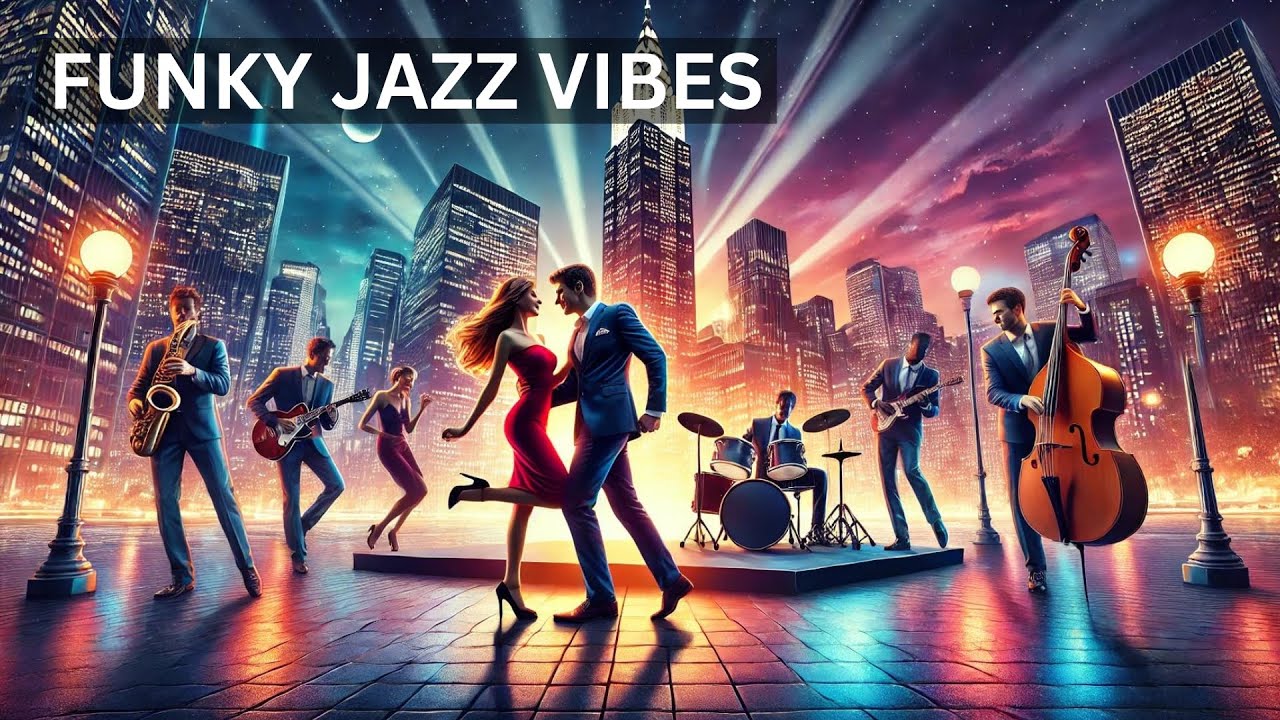 Funky Jazz Vibes | Energetic Jazz Music for a Groovy Night - YouTube