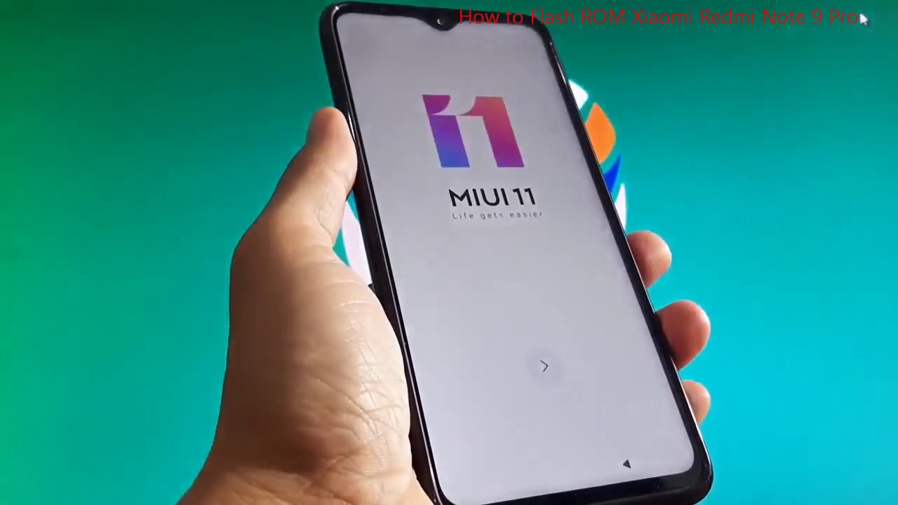 How to Flash ROM Xiaomi Redmi Note 9 Pro - YouTube