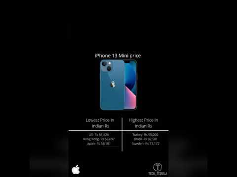 iphone 13 series price in different region. #iphone13 #apple13 #technology #techthatmatters #hitceh