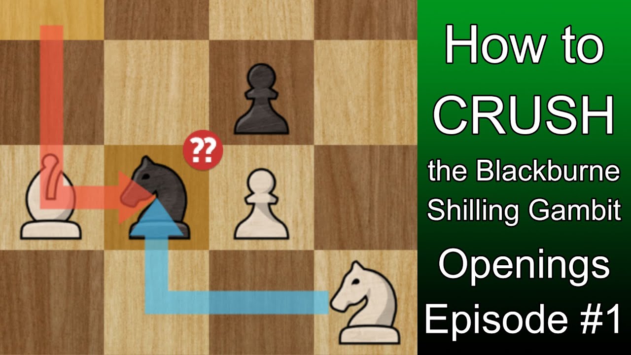How to CRUSH the Blackburne Shilling Gambit - YouTube