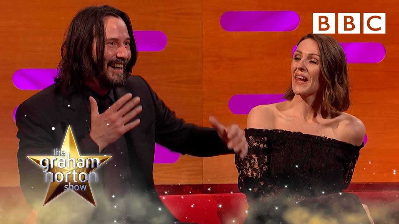 Dancing got Keanu Reeves high? ...WOAH! - BBC The Graham Norton Show ...