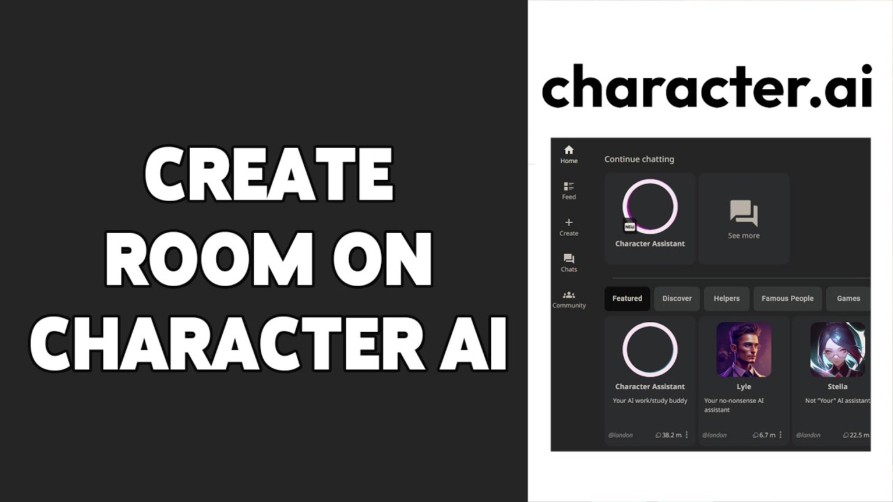 How To Create A Room On Character AI 2023 | Make Group Chat In ...