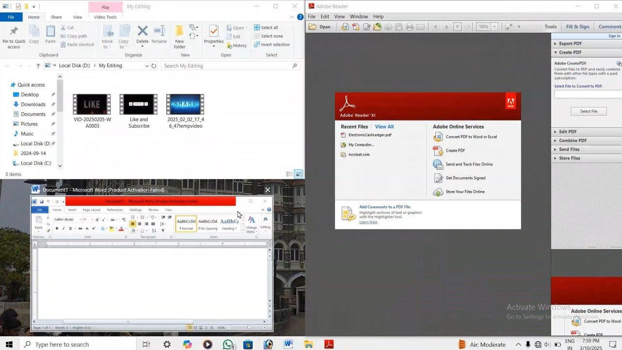 Computer main multitasking kaise Karen || How to do multitasking on ...
