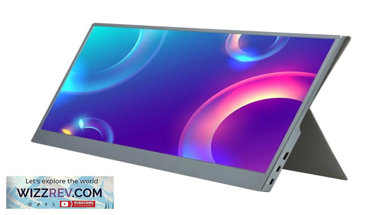 15.6 Inch FHD 1080P Touchable Type C HD Portable Computer Monitor ...
