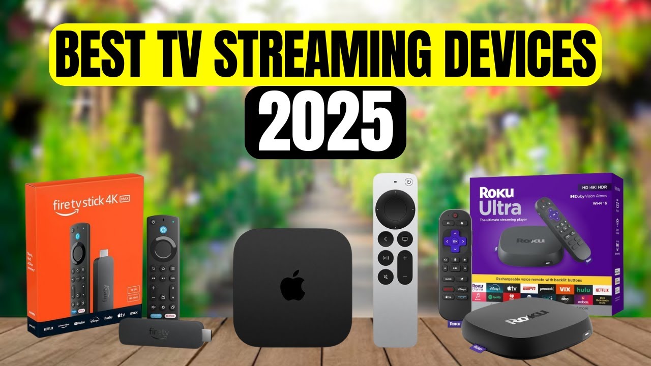 The 5 Best TV Streaming Devices of 2025 - YouTube
