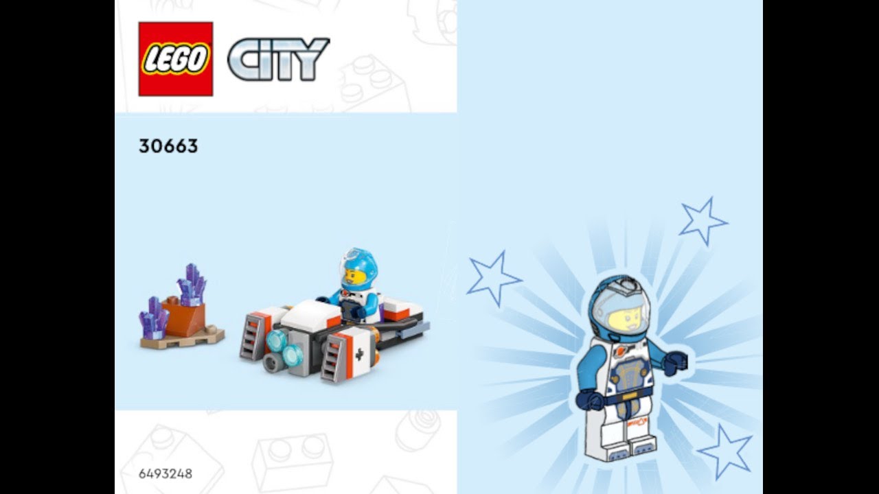 LEGO Instructions | City | 30663 | Space Hoverbike | Space | Polybags ...