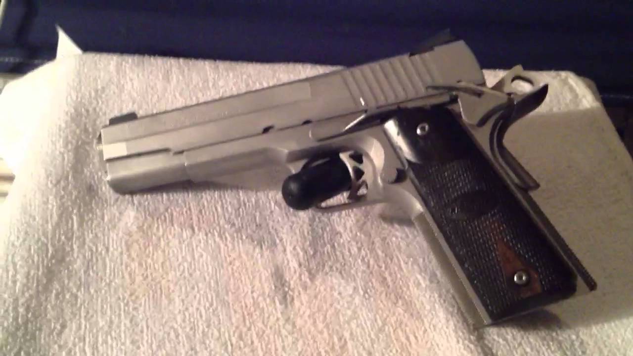 Sig Sauer GSR 1911 - YouTube