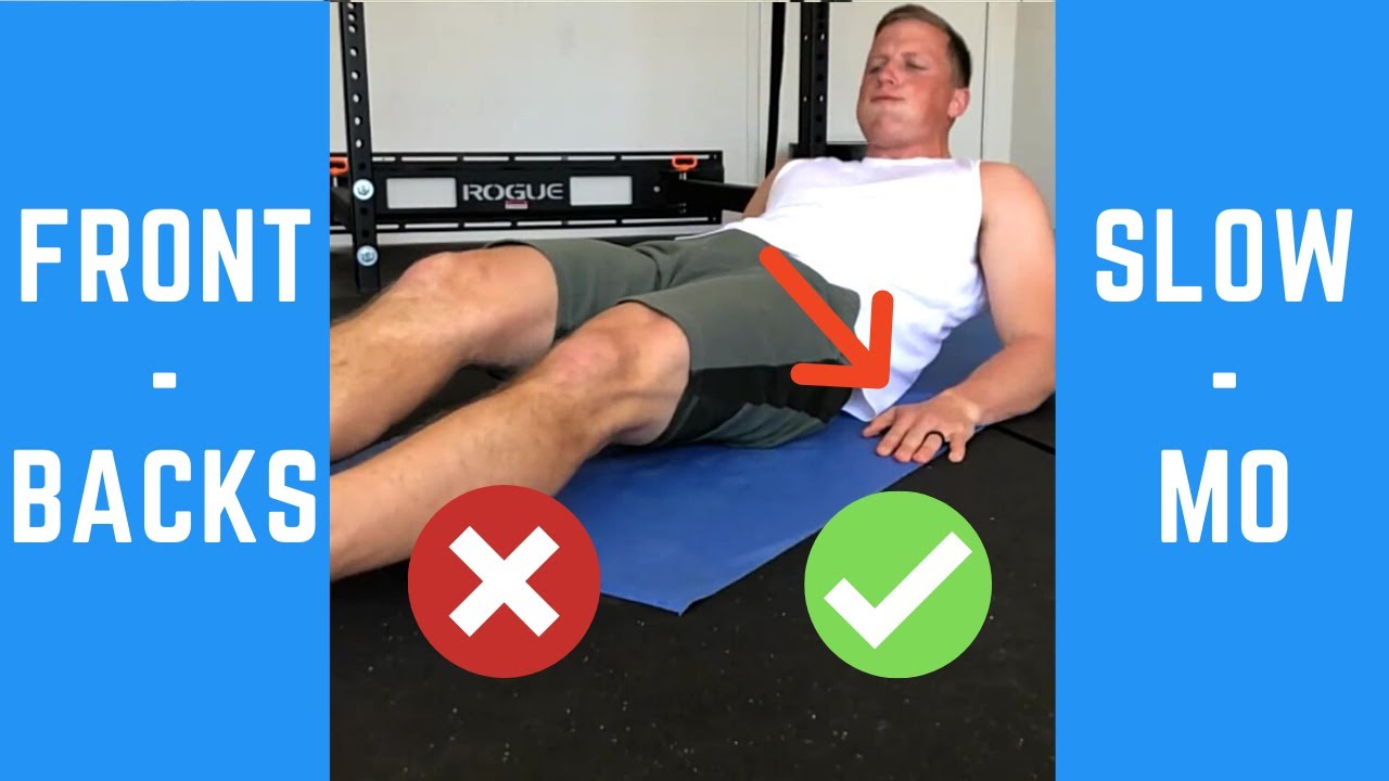 How To Do Front-Backs (Proper Form) - YouTube