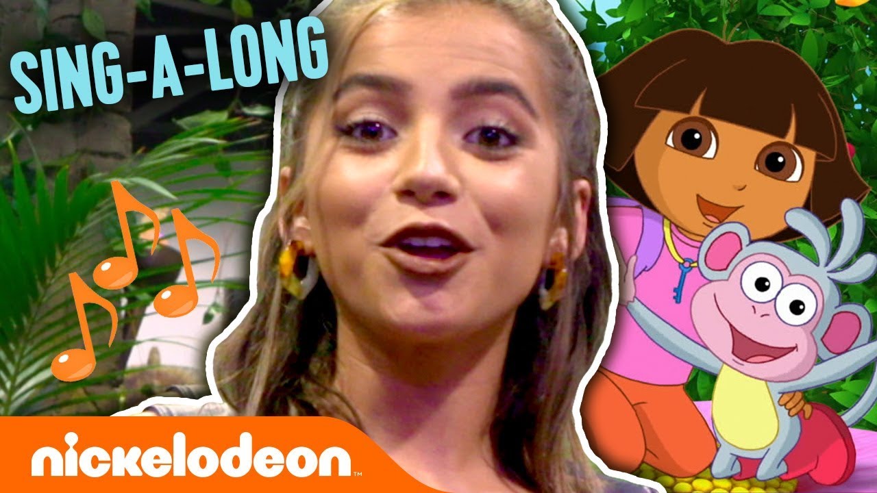 Dora the Explorer Theme Sing-Along Challenge! 🎤 VidCon 2019 | Nick ...