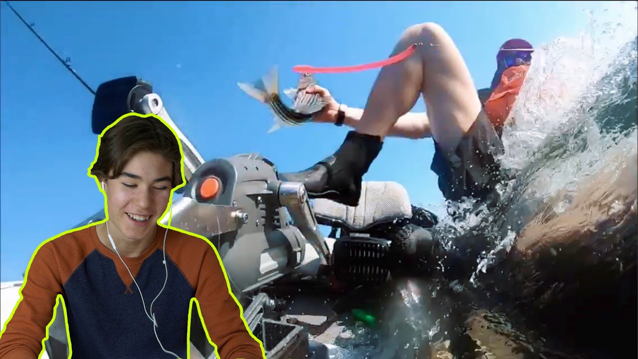 Fisherman Reacts to Epic Fishing Fails! (Part 1) - YouTube