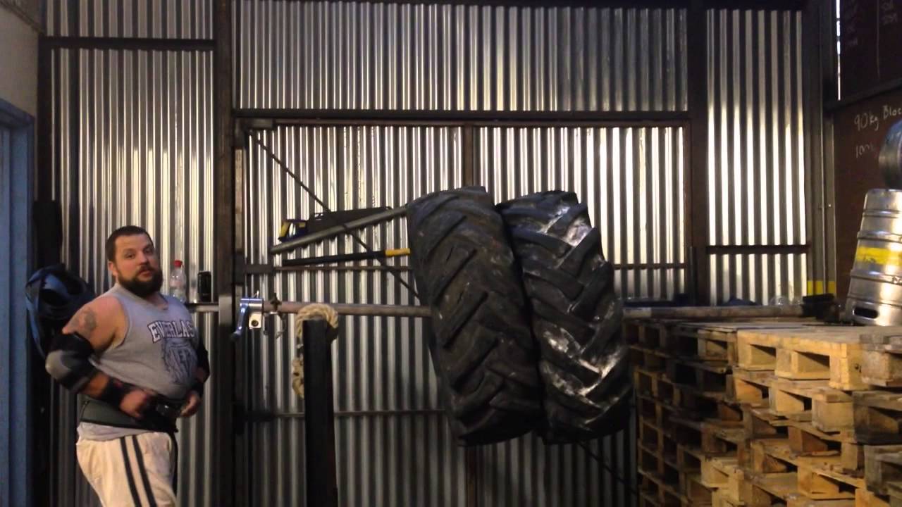 Bristols Strongest Viking Press - YouTube