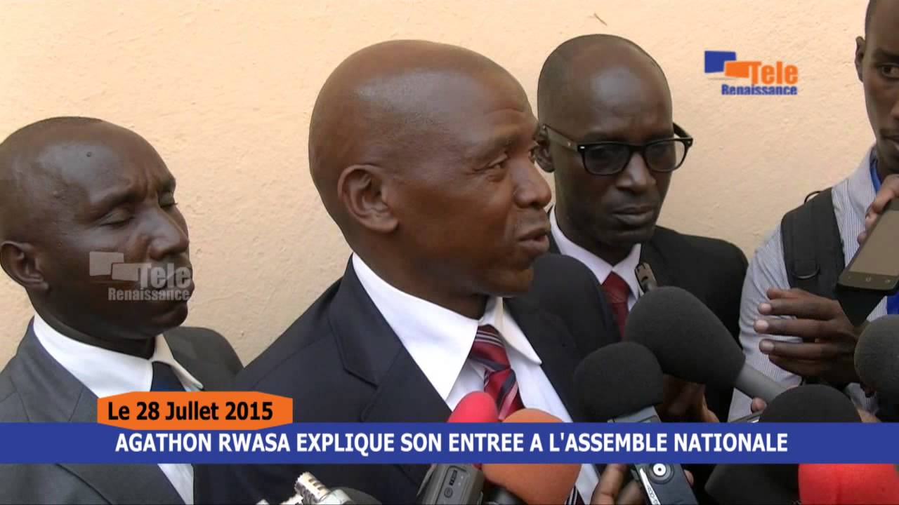AGATHON RWASA EXPLIQUE SON ENTRÉE A L’ASSEMBLEE NATIONALE. - YouTube