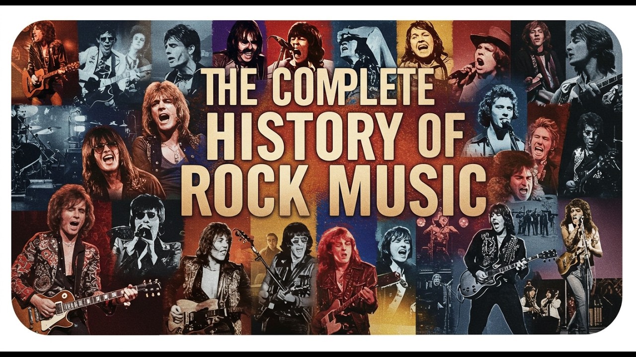 🔥 The COMPLETE History of Rock Music (1940s - 2025) | Evolution ...