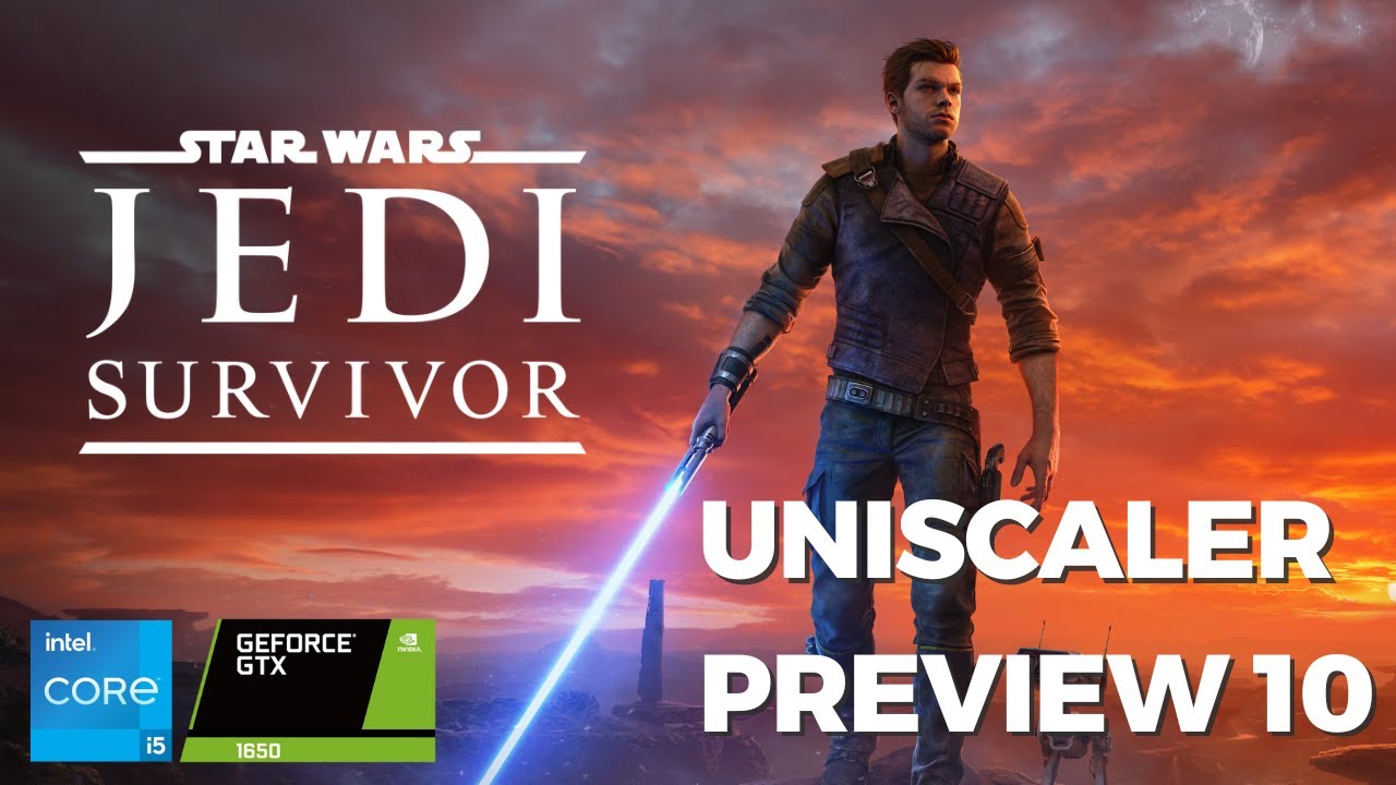Star Wars Jedi: Survivor com Uniscaler Preview 10 no Acer Nitro 5 - YouTube