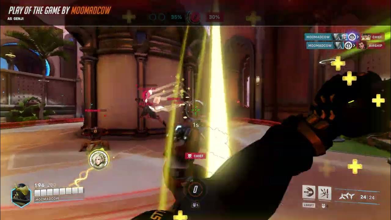 First Genji POTG with the new Seoul Dynasty skin - YouTube