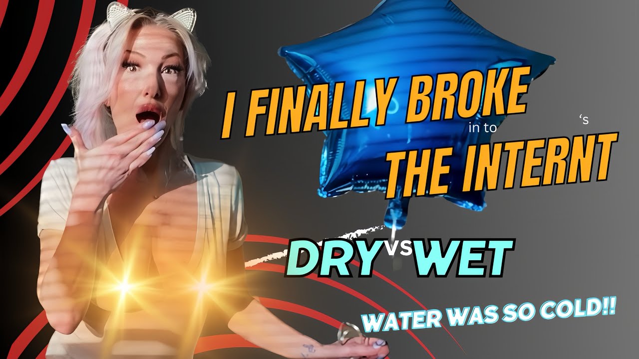 Dry vs Wet Shower Transparent See Through Haul Challenge! #transparent ...
