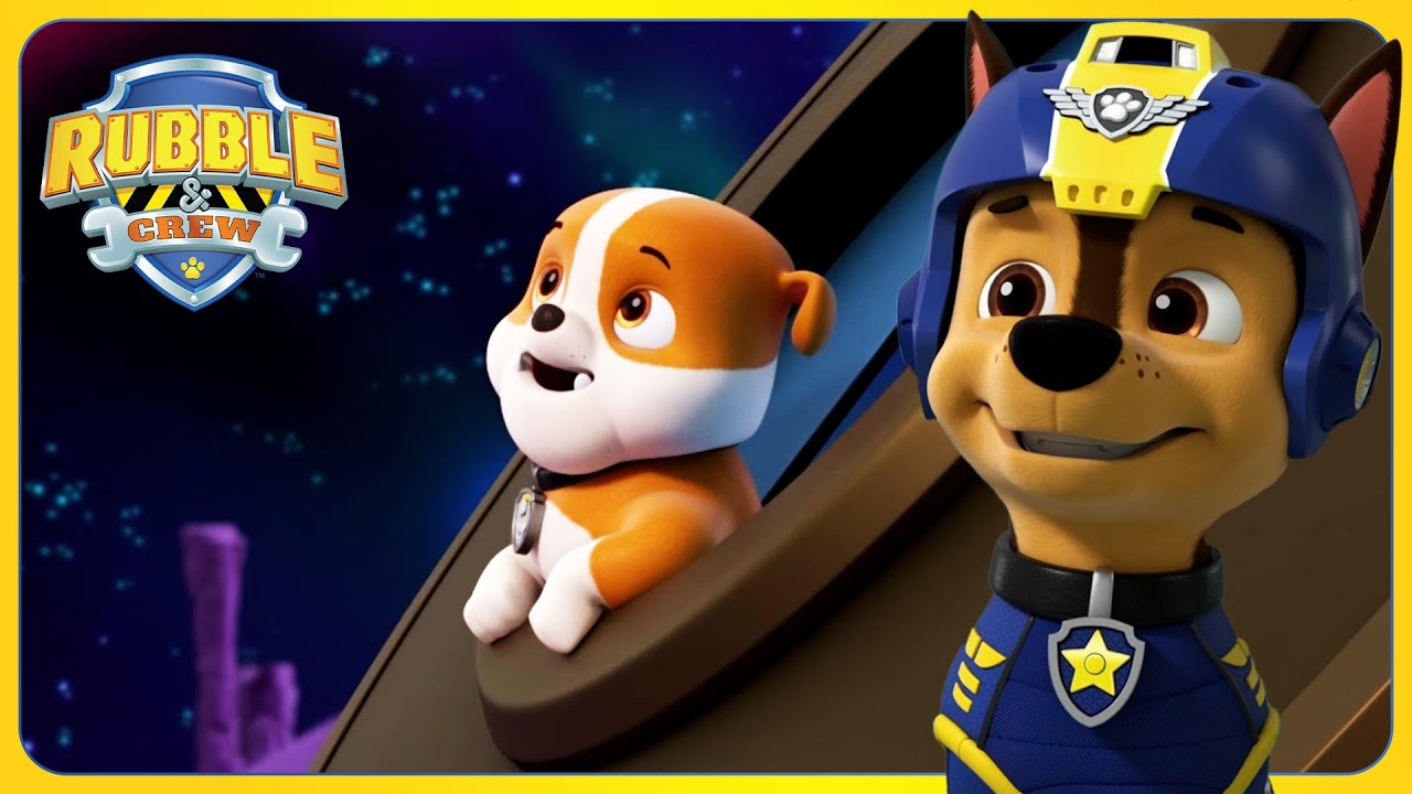 Rubble Rescued in Outer Space and MORE 🪐 - PAW Patrol - Cartoons for ...