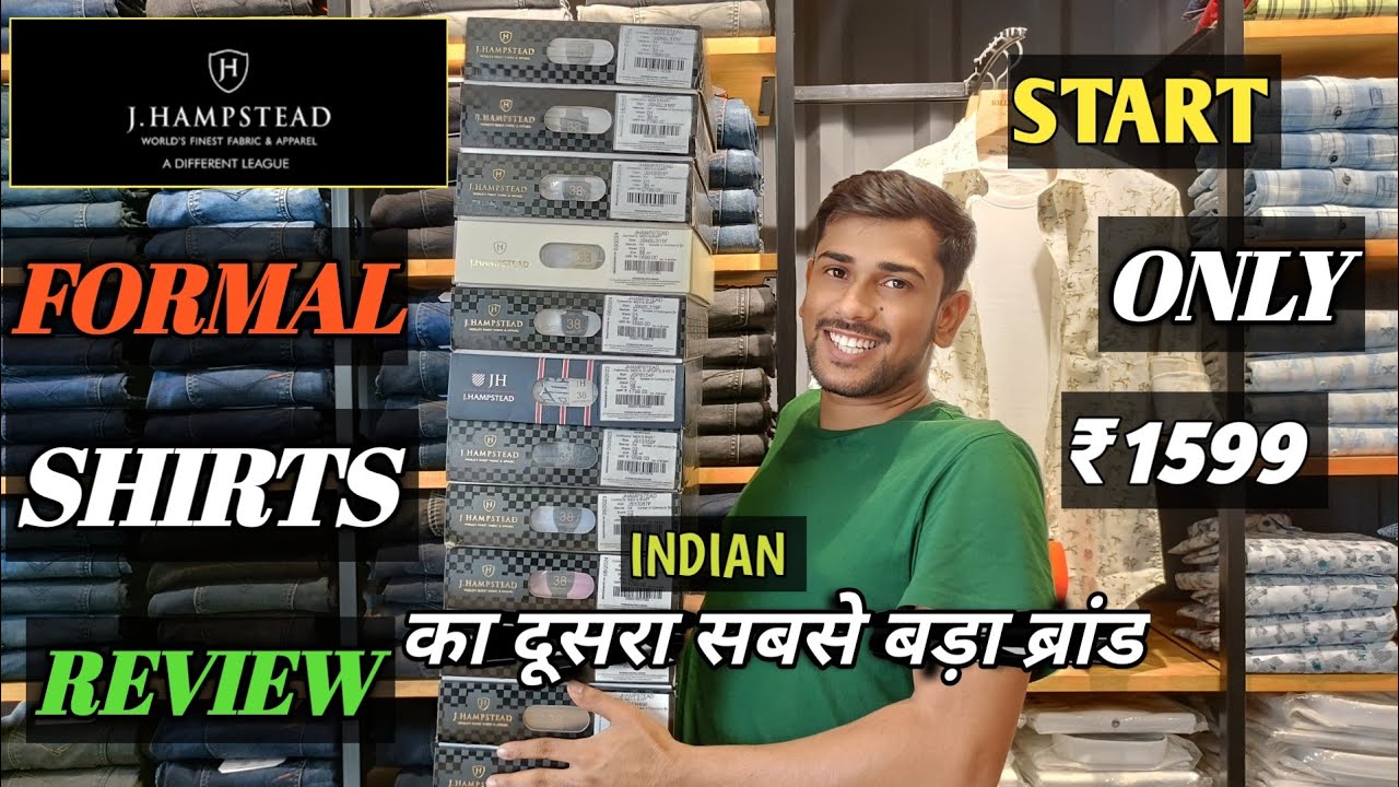 J.HAMPSTEAD FORMAL SHIRTS REVIEW||BEST FORMAL SHIRTS BRAND IN INDIA🔥 ...